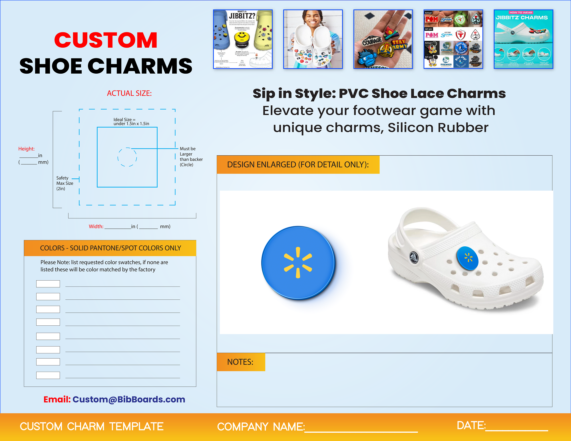 Step Up Your Style with Custom Jibbitz Shoe Charms by BibBoards
