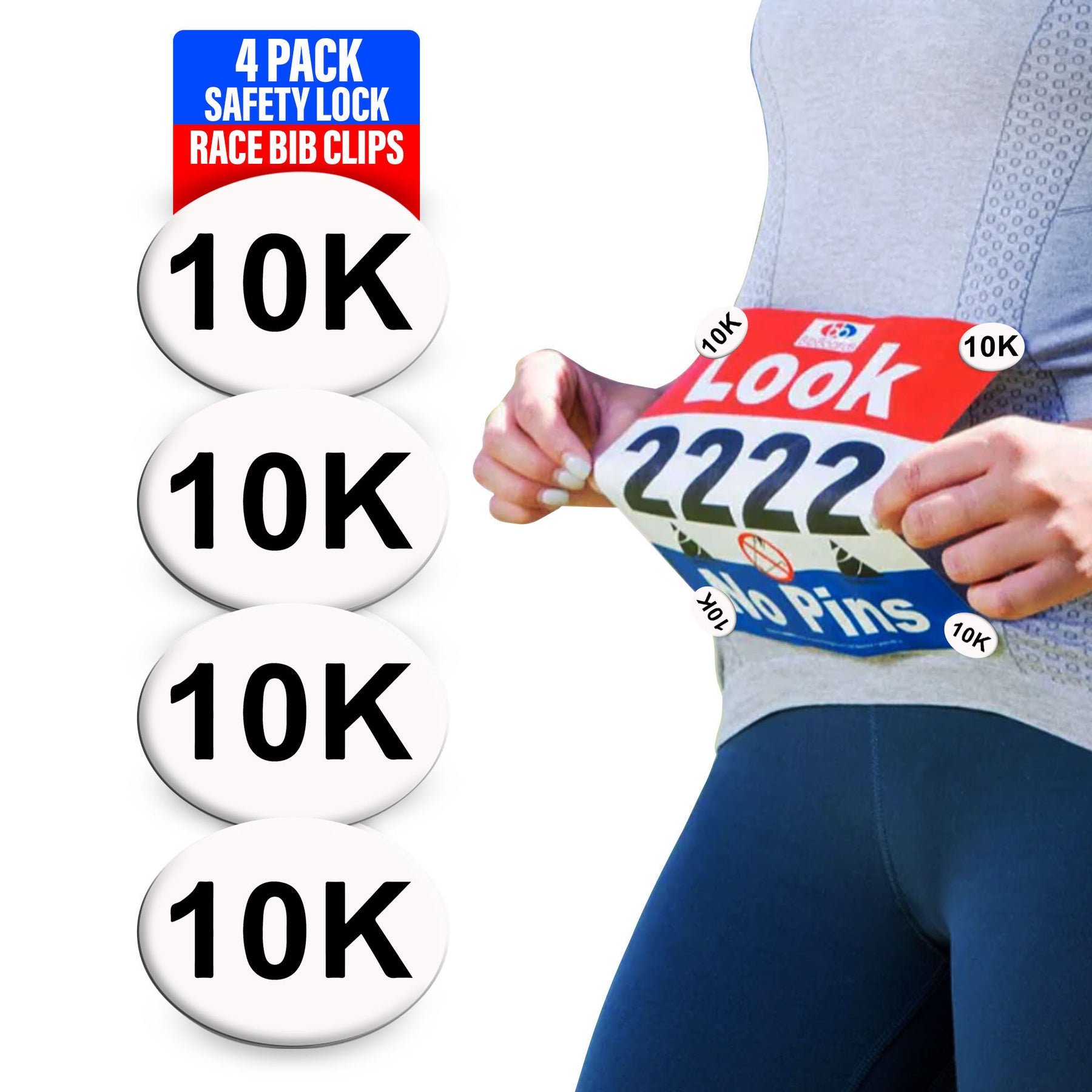 Bib Holder for Running