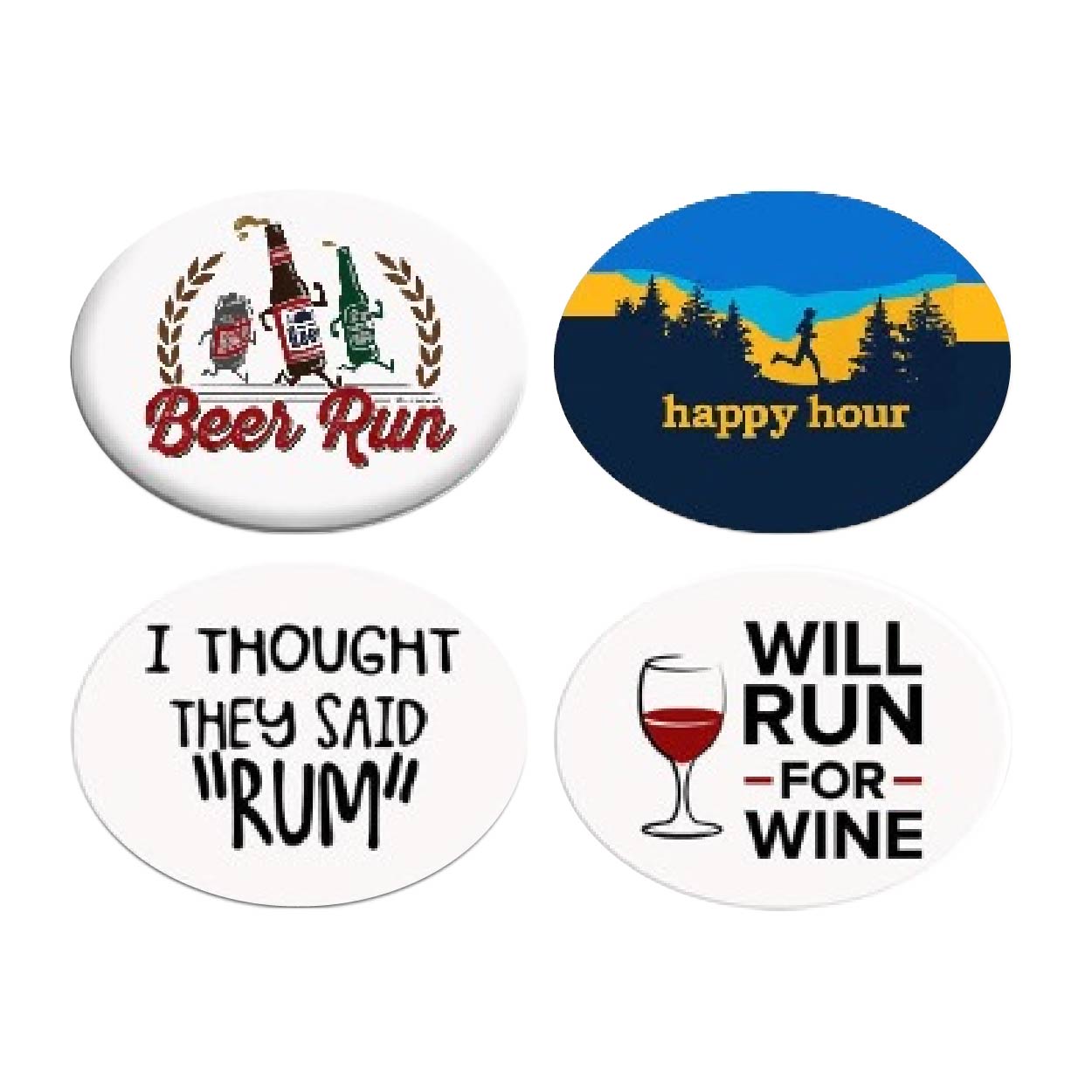 Next generation safety pin replacements, Runners, Cyclists - BibBoards